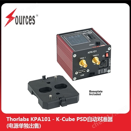 KPA101 Thorlabs K-Cube™位置传感器(PSD)控制器-化工仪器网