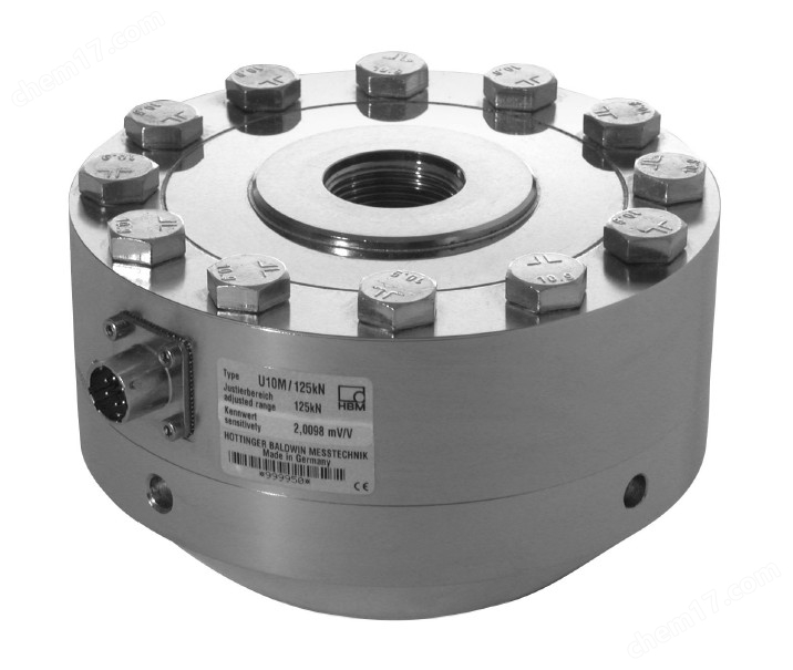 U10M/500KN力传感器-化工仪器网
